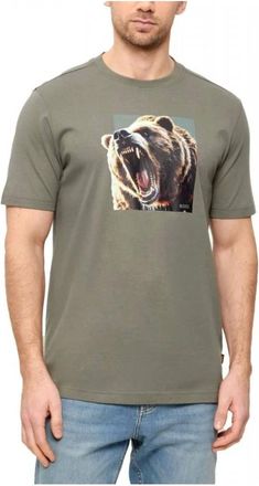 HUGO BOSS Homme, Tops, Gris, Taille: L T-shirt