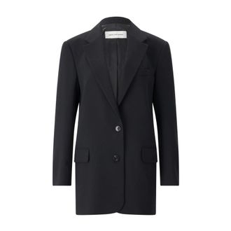 Dries Van Noten Single-Breasted Blazer - - Jackets - Damen - Schwarzk - XS
