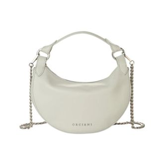 Orciani Liberty/Vanity Bag mit Kettenriemen - - Bags - Damen - Wei&szlig; - ONE SIZE