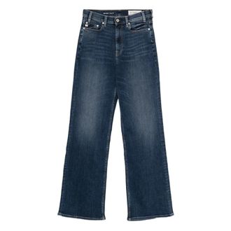 AG - Adriano Goldschmied New Baggy Wide - - Jeans - Damen - Blau - W30
