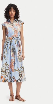 Marella Hemdkleid Padana 2613221202 Himmelblau Regular Fit