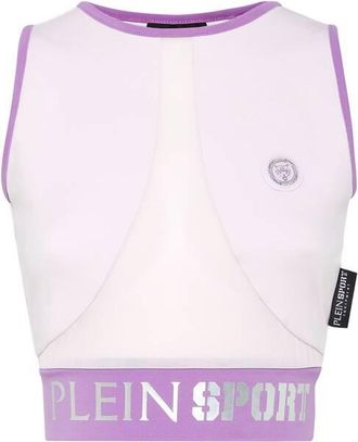 Plein Sport Damen BH W Cropped Top