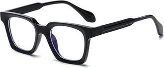 Generic Lunettes de soleil vacances monture carr&eacute;e tendance UV400 hommes et femmes lunettes de soleil quotidiennes personnalis&eacute;es(Clear)