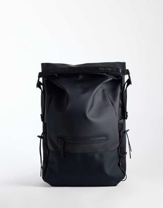 Rains 14270 sac &agrave; dos rolltop Trail Mountaineer imperm&eacute;able noir