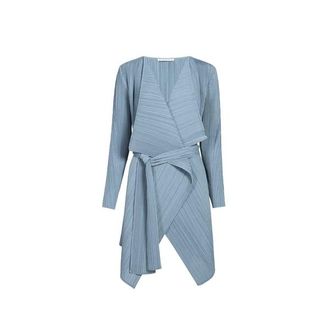 Adolfo Dominguez Veste &eacute;vas&eacute;e aspect pliss&eacute;