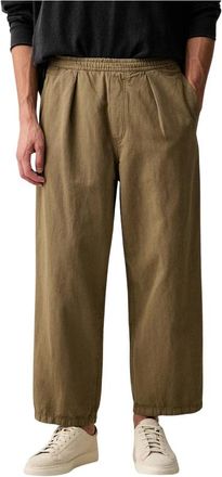 American Vintage Pantalon large Namaz - Homme - Pantalons - Brun - Taille: XL