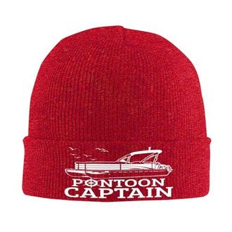 Generic Pon Toon Capitaine Pon Toon Bateau Pon Toon Femme Homme Bonnets Tricot&eacute; Souple Watch Cap Chaud Bonnets Hiver pour Course &Agrave; Pied Casque Moto Le Quotidi