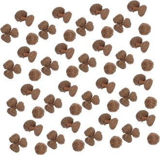 BESPORTBLE 200 St&uuml;ck Kleiner Eichelkappen Aus K&uuml;nstlichem Holz F&uuml;r Selbstgemacht Basteln Rustikale Tisch Und Herbstdekoration Vasenf&uuml;ller F&uuml;r Weihnachts Und Wohn