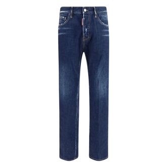 Dsquared2 Straight Leg Denim Jeans - - Jeans - Herren - Blau - M