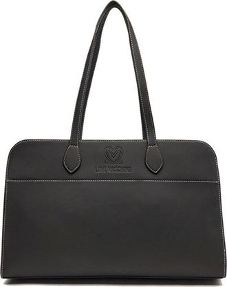 Love Moschino Femme, Sacs, Noir, Taille: ONE Size Sac bandouli&egrave;re logo