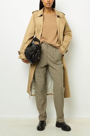 Gerard Darel Pantalon carotte imprim&eacute; - NIAMIE - Sable