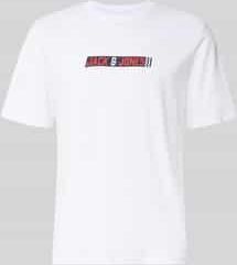 Jack & Jones Regular Fit T-Shirt mit Logo-Print Modell Munk