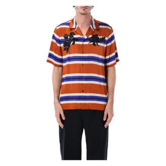 Dries Van Noten Herren, Shirts, Orange, MGr&ouml;&szlig;e