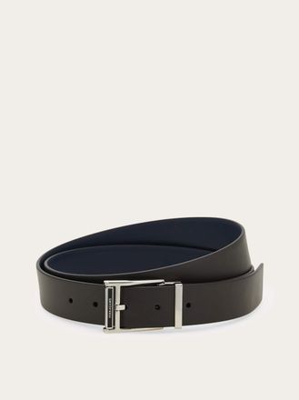 Ferragamo Herren Verstellbarer Wendeg&uuml;rtel Braun
