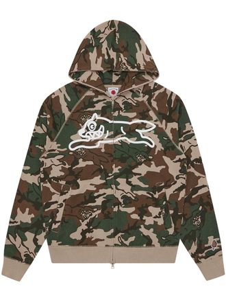 Icecream hoodie &agrave; imprim&eacute; camouflage - Tons neutres