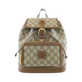 Gucci Pre-owned GG Supreme Canvas Rucksack - - Pre-owned - Damen - Beige - ONE SIZE