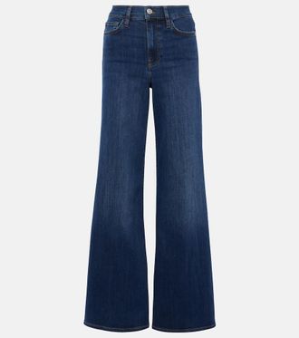 Frame Denim Jean flare Le Palazzo &agrave; taille haute