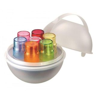 Guzzini HAPPY HOUR PIC BOLL Picknick Set 6 Pers. Assorted c