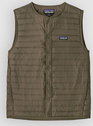 Patagonia Lw Down Vest Strickjacke basin green