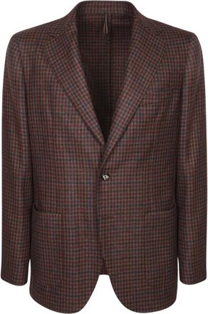 Dell'Oglio Homme, Costumes, Multicolore, Taille: XL Veste Structur&eacute;e