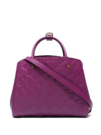 Louis Vuitton sac à main Montaigne MM (2011) - Violet