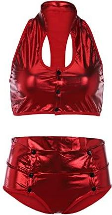 Generic Ensemble Lingerie Femme Lace Satin R&eacute;glable Ouvert Confortable Push Up Confortable Culottes Nuisette Maille Culottes Coupe Normale Hot Transparente (R