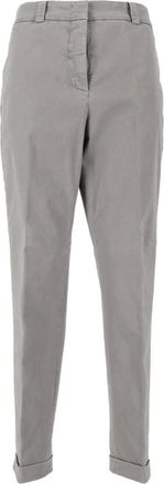 PESERICO Femme, Pantalons, Gris, Taille: 40 FR Chinos