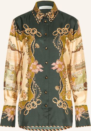 Zimmermann Hemdbluse Valiant Aus Seide gruen