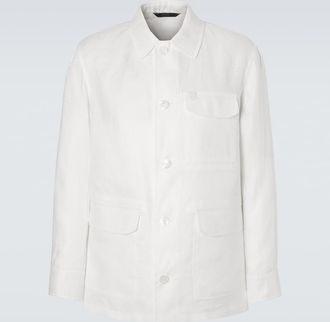 Brioni Veste en lin