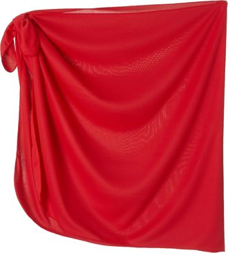 Beco Beco Beermann GmbH & Co. KG Damen Pareo, rot, 165 x 56 cm