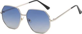 Generic Lunettes De Soleil Conduite En M&eacute;tal For Hommes Et Femmes, Sport Vacances Plein Air(Blue)