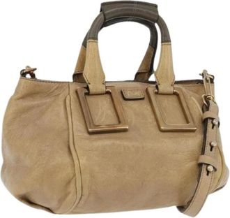Chlo&eacute; Sac &agrave; main Pre-owned - Femme - Pre-owned - Beige - Taille: ONE Size