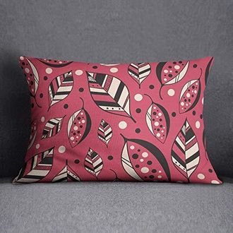 Questo Casa Dekorativer Kissenbezug, Kissenbezug, Heimdekoration, für Sofa, Café, Größe: 35 x 50 cm, entworfen und hergestellt in der Türkiye