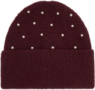 Nine West M&uuml;tze CEO-NW-W3-001-AW26 Dunkelrot