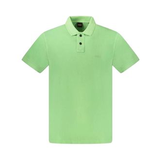 HUGO BOSS Polo &agrave; manches courtes - Homme - Tops - Vert - Taille: XL