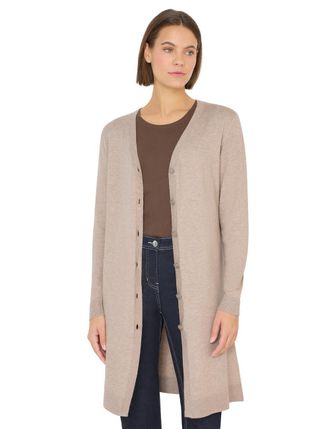 Cecil Langer Cardigan Sandalwood beige Melange XXL