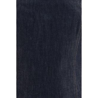 Brunello Cucinelli Off-the-Shoulder Cotton Twill Bandeau Top - Blue