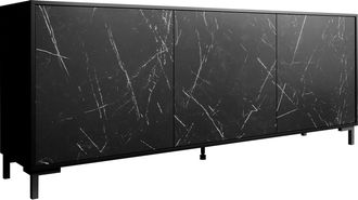 Mirjan24 Kommode Meranta mit 3 T&uuml;ren, Anrichte, Flurschrank, Mehrzweckschrank, Flurkommode, Kommodenschrank, Standschrank, Highboard, Sideboard, Wohnzimmer (sc