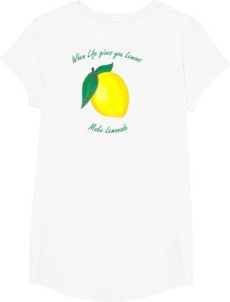 Fruit Of The Loom Wenn das Leben dir Zitronen gibt T-Shirt