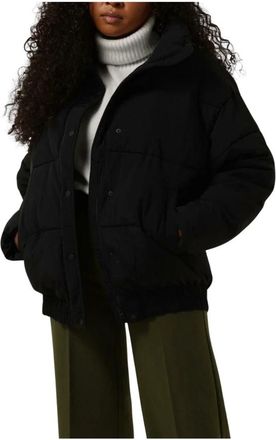 Another Label Mille Oversized Puffer Jacket - - Jackets - Damen - Schwarzk - L