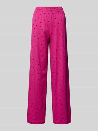 Jake*s Casual Relaxed Fit Pyjama-Hose aus reiner Baumwolle