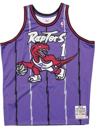 Mitchell & Ness t-shirt imprimé NBA Toronto Raptors 98 Tracy Mcgrady - Violet