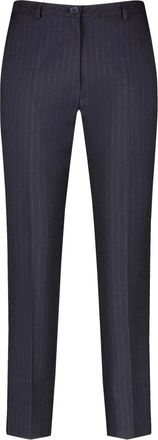Gerry Weber Homme, Pantalons, Bleu, Taille: W40 Pinstripe Trouser