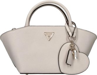 Guess Femme, Sacs, Beige, Taille: ONE Size Bolena Satchel