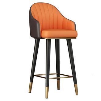 Generic GIZNXBA Drehbare Barhocker Mit R&uuml;ckenlehne Moderne Gepolsterte Barstuhl H&ouml;henverstellbar In Thekenh&ouml;he Mit Armlehnen Tresenhocker K&uuml;che Drehbar Bistro