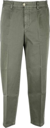 BRIGLIA 1949 Homme, Pantalons, Vert, Taille: W47 Chinos