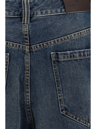Brunello Cucinelli Wide-Leg Washed Denim Jeans - Blue