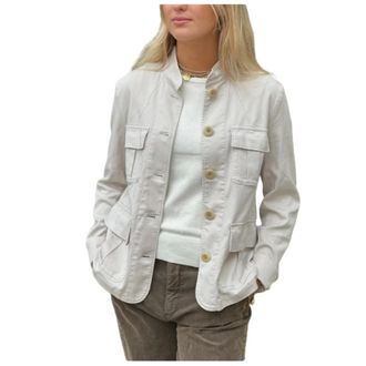 Mason's Femme, Vestes, Beige, Taille: 40 FR Karen Jacket