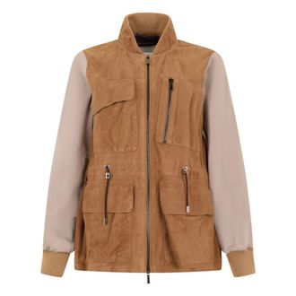 Moorer Estelle Jacke - - Jackets - Damen - Beige - XS