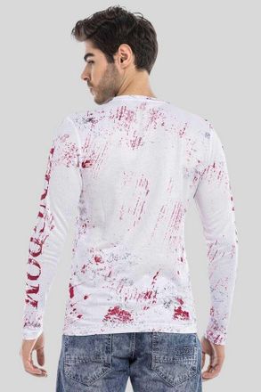 Cipo & Baxx T-Shirt Sweatshirts mit Allover-Print